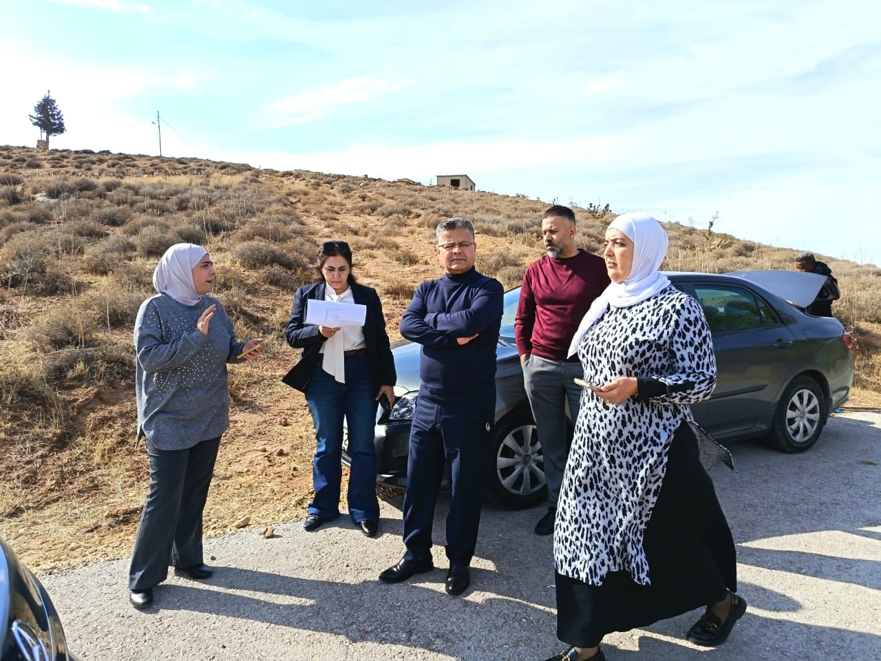 A Field Tour to Inspect Several Land Parcels in Various Locations with ...